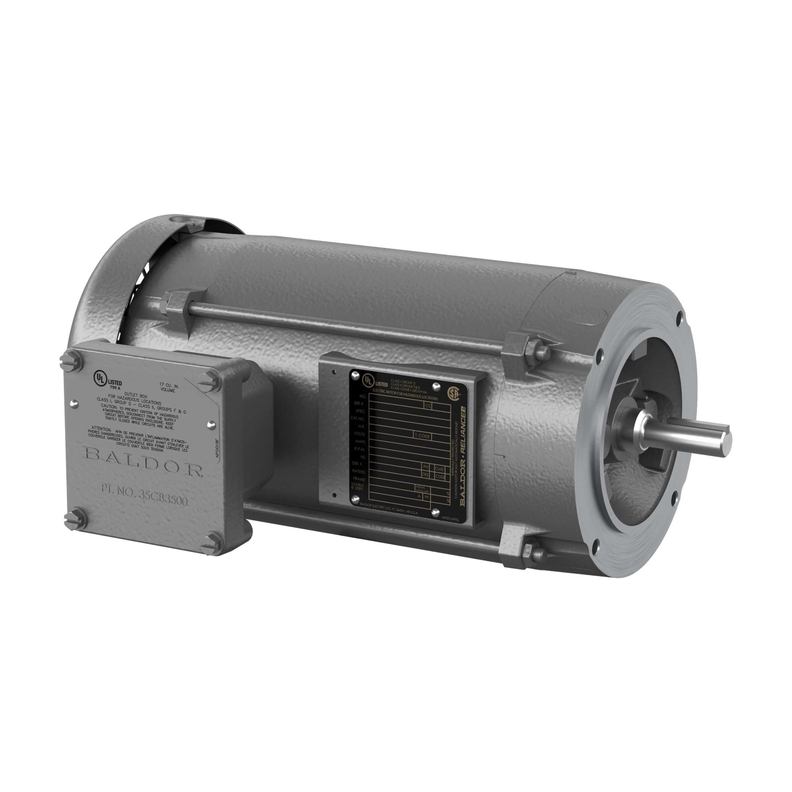 Shop Baldor Explosion Proof VXL050562A Motor Online in Canada | Electracore